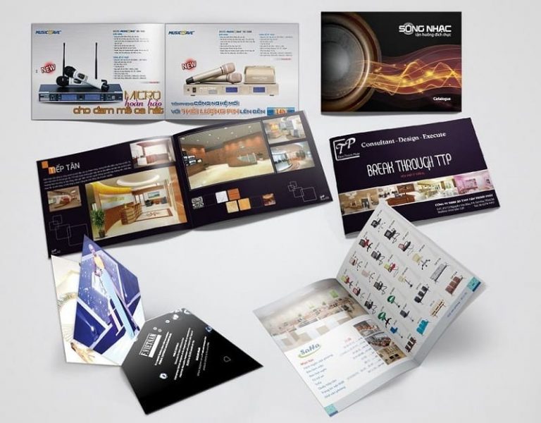 Chia sẻ các mẫu catalogue đẹp vector miễn phí